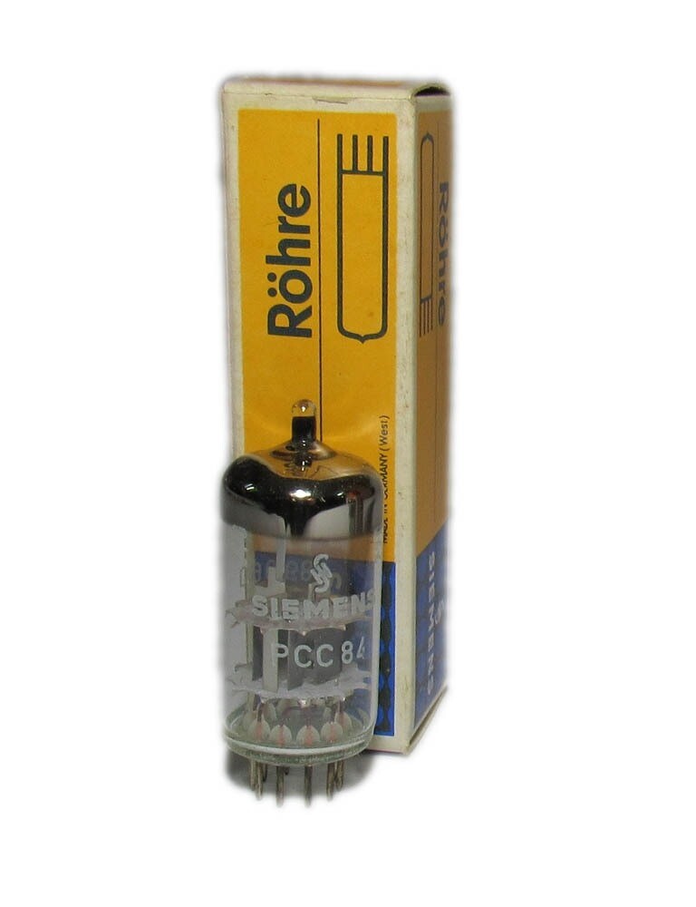 Valve Siemens PCC84 Equivalent To 7AN7 And 30L1 NOS New Old Stock ...