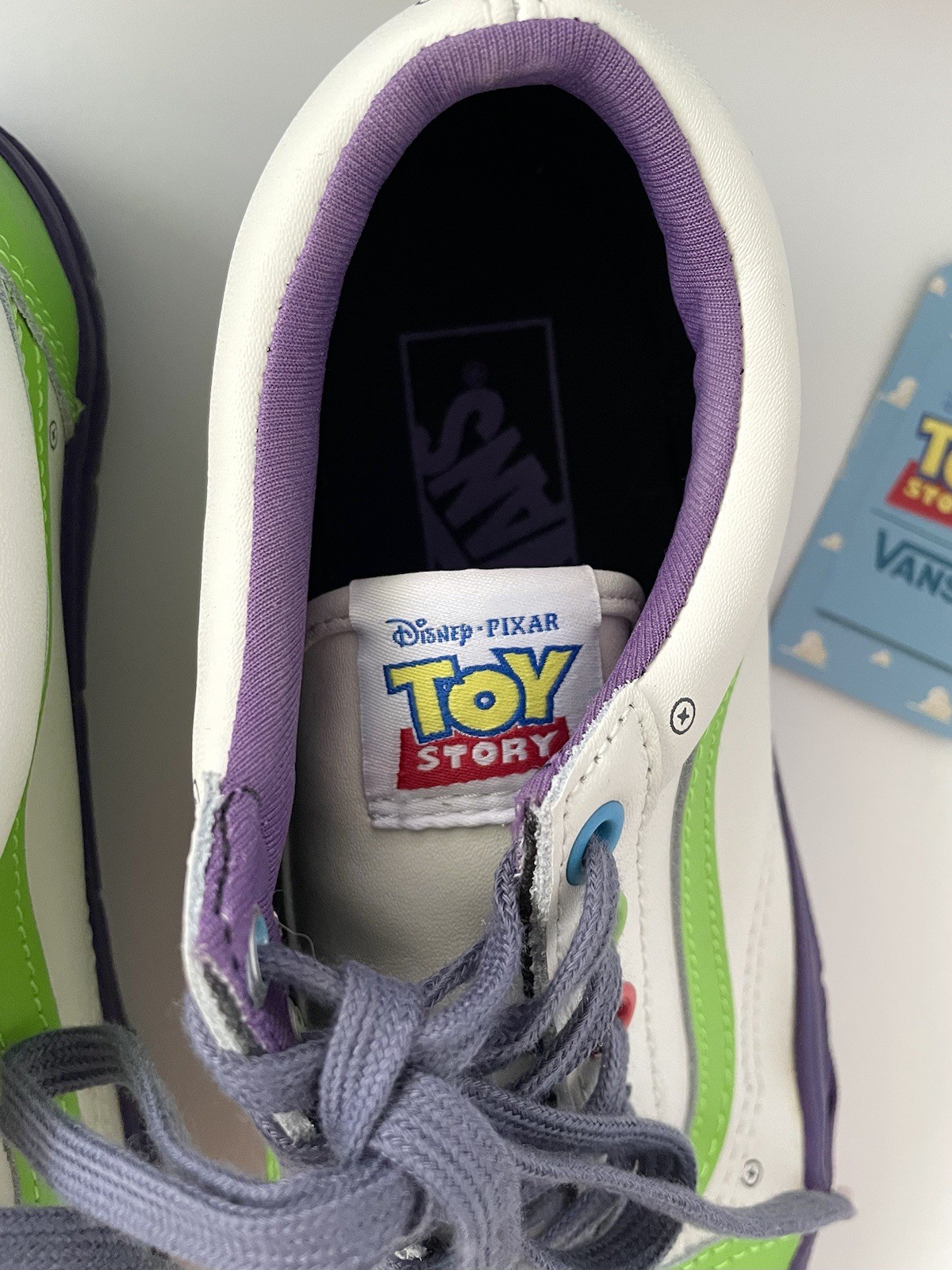 Vans Old Skool Disney Pixar Toy Story Buzz Lightyear Size 6.5 | eBay