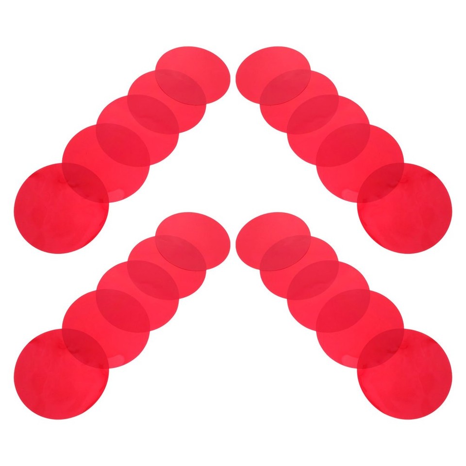 20 Pcs Ambient Light Color Changing Sticker Correction Film for Lamp ...