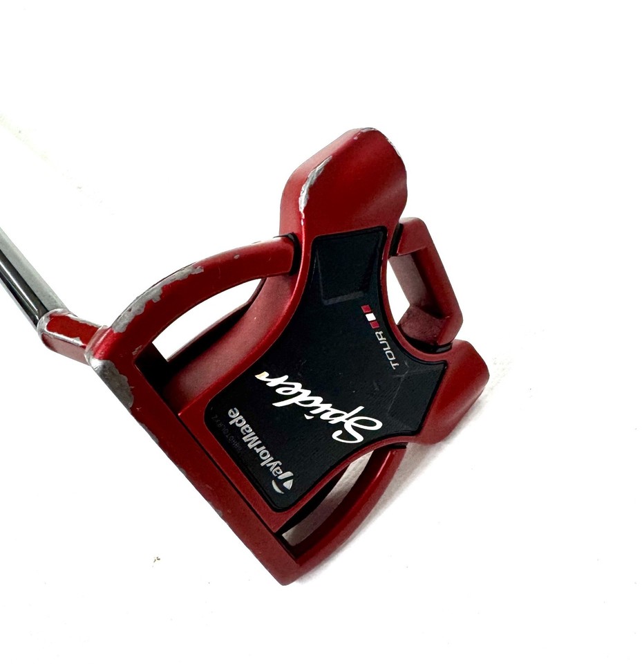 TaylorMade Spider tour red putter 34” golf club Center Shafted RH | eBay