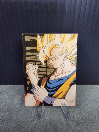 1999 Dragon Ball Z Gold Foil Set #G-1 Explosive Rage! Goku B-2 | eBay UK