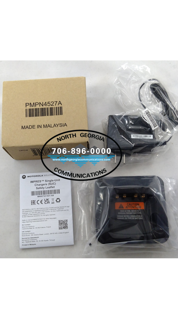PMPN4576A Motorola MotoTRBO OEM GENUINE XPR R7 IMPRES 1.5 Rapid Desk ...
