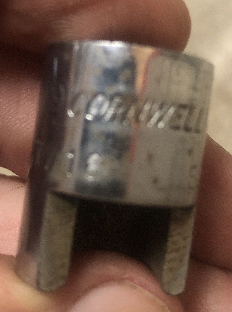 Cornwell EL214 7/16 — 3/8 Drive Weatherhead, Tie Rod, Drag Link Socket ...