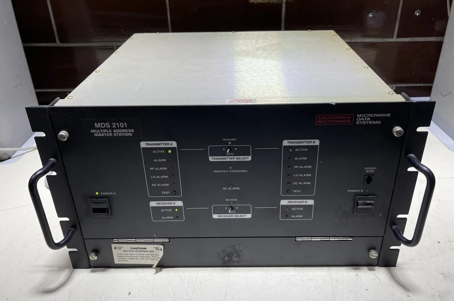 Microwave Data Systems MDS 2000 Series Master Station Radio 115V ...