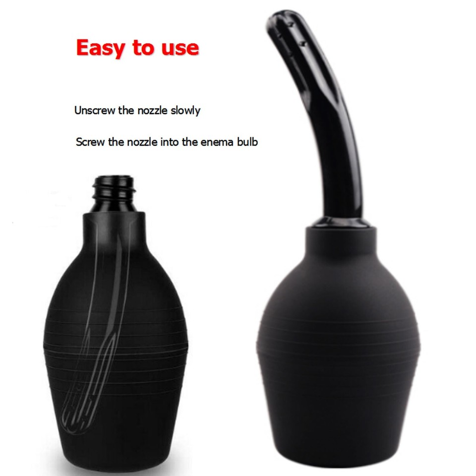310ml Anal Vaginal Bulb Douche Colonic Irrigation Rubber Enema Bag ...