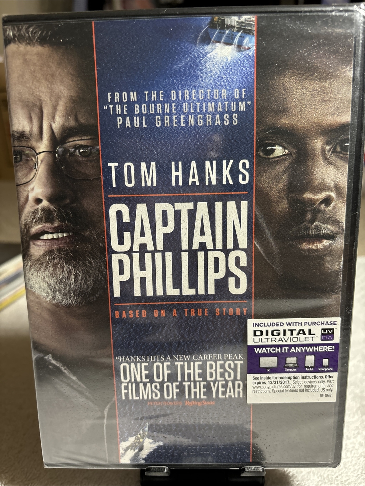 Captain Phillips (Blu-ray/DVD, 2014) Tom Hanks *BRAND NEW*SEALED ...