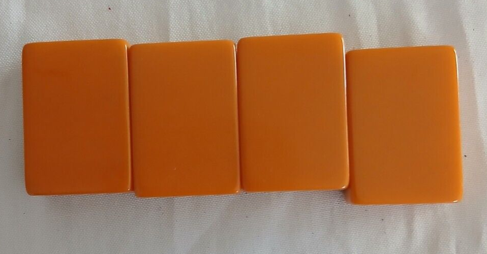 Butterscotch Mahjong Dots/Balls/Circles #5 Tile 1930's | eBay