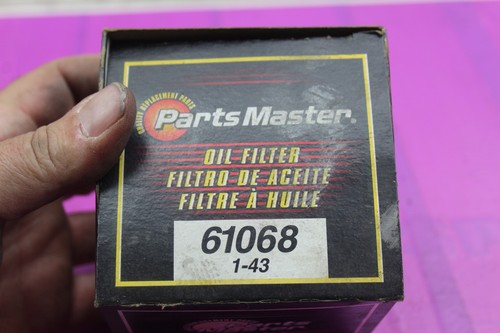 PARTS MASTER OIL FILTER 61068 | eBay