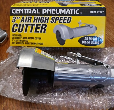 Vintage Central Pneumatic 47077 3" High Speed Air Cutter NEW! | eBay