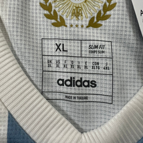 Argentina Jersey Anniversary 2024 Soccer Shirt JF2641 Adidas Mens Size ...