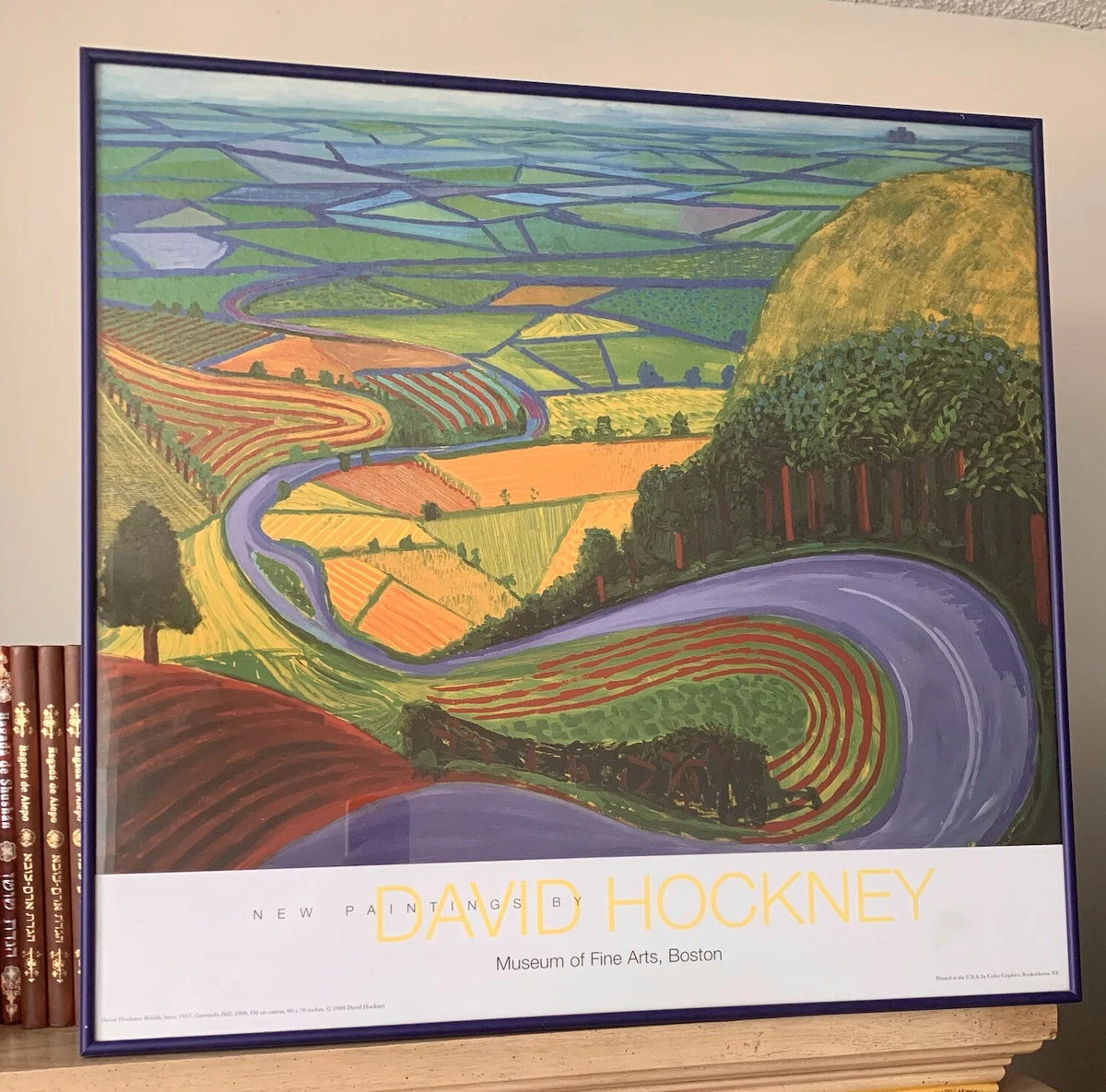 David Hockney Pop Art Paintings