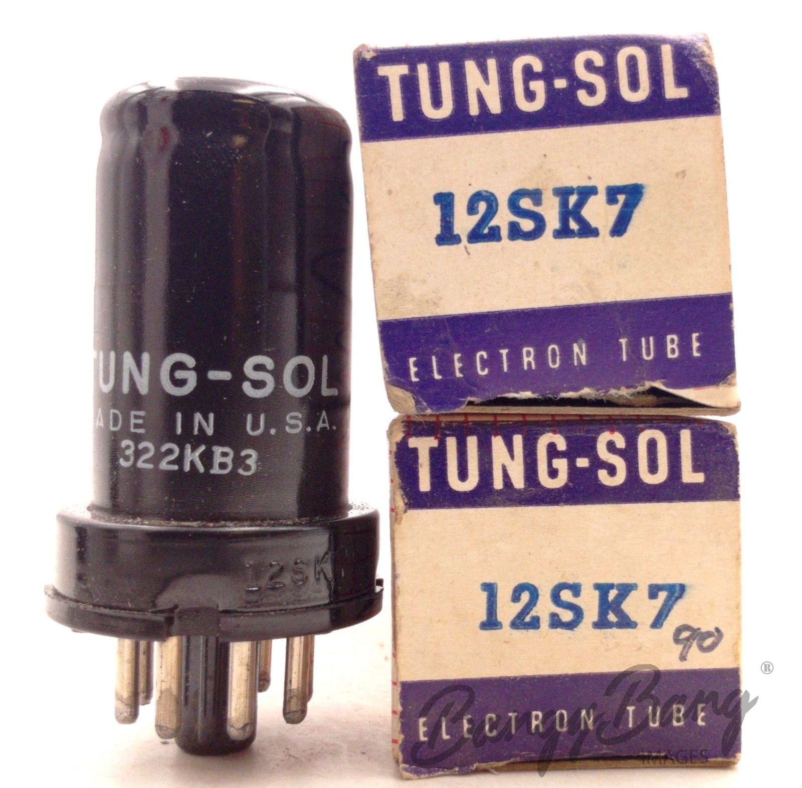 2 Tung-Sol 12SK7/VT-131/CV543 RF IF Amplifier Superhet Receiver Audio ...