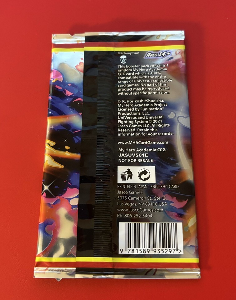 My Hero Academia CCG First Edition Tournament Series 1 Plus Ultra ...