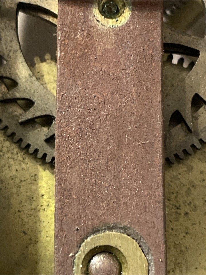 Antique French Bakers Wall Clock Spring Morbier Type Movement Parts | eBay