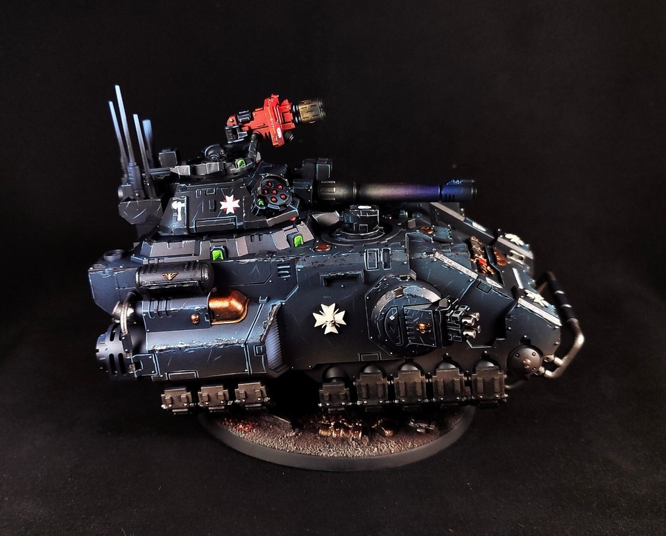 Black Templars Gladiator Lancer painted warhammer 40k Primaris Space ...