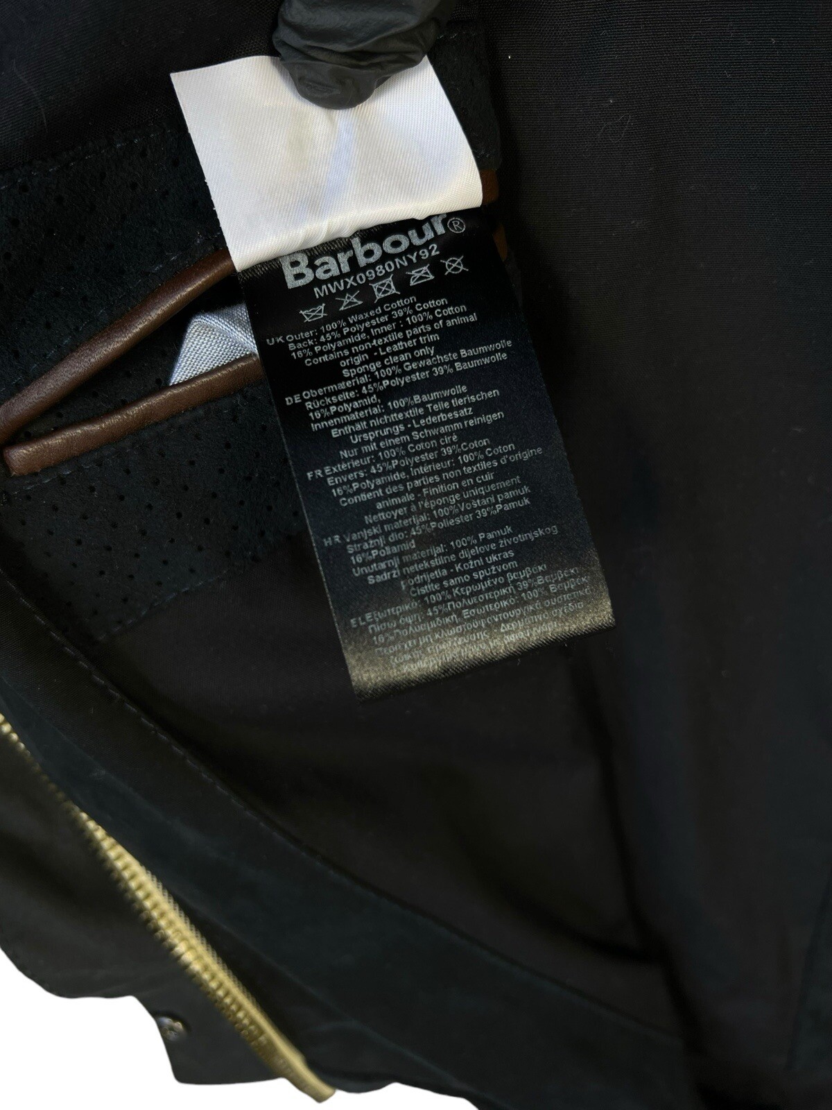 Barbour x Land Rover Summer Traveller Men's Jacket Cotton Waxed Coat ...