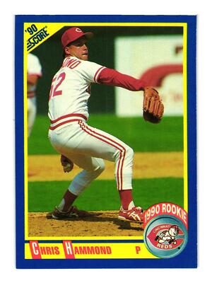 1990 Score #629 Chris Hammond Cincinnati Reds | eBay