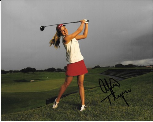 LEXI THOMPSON SIGNED AUTOGRAPHED LPGA GOLF 8" X 10" PHOTO W/ COA ALEXIS ...