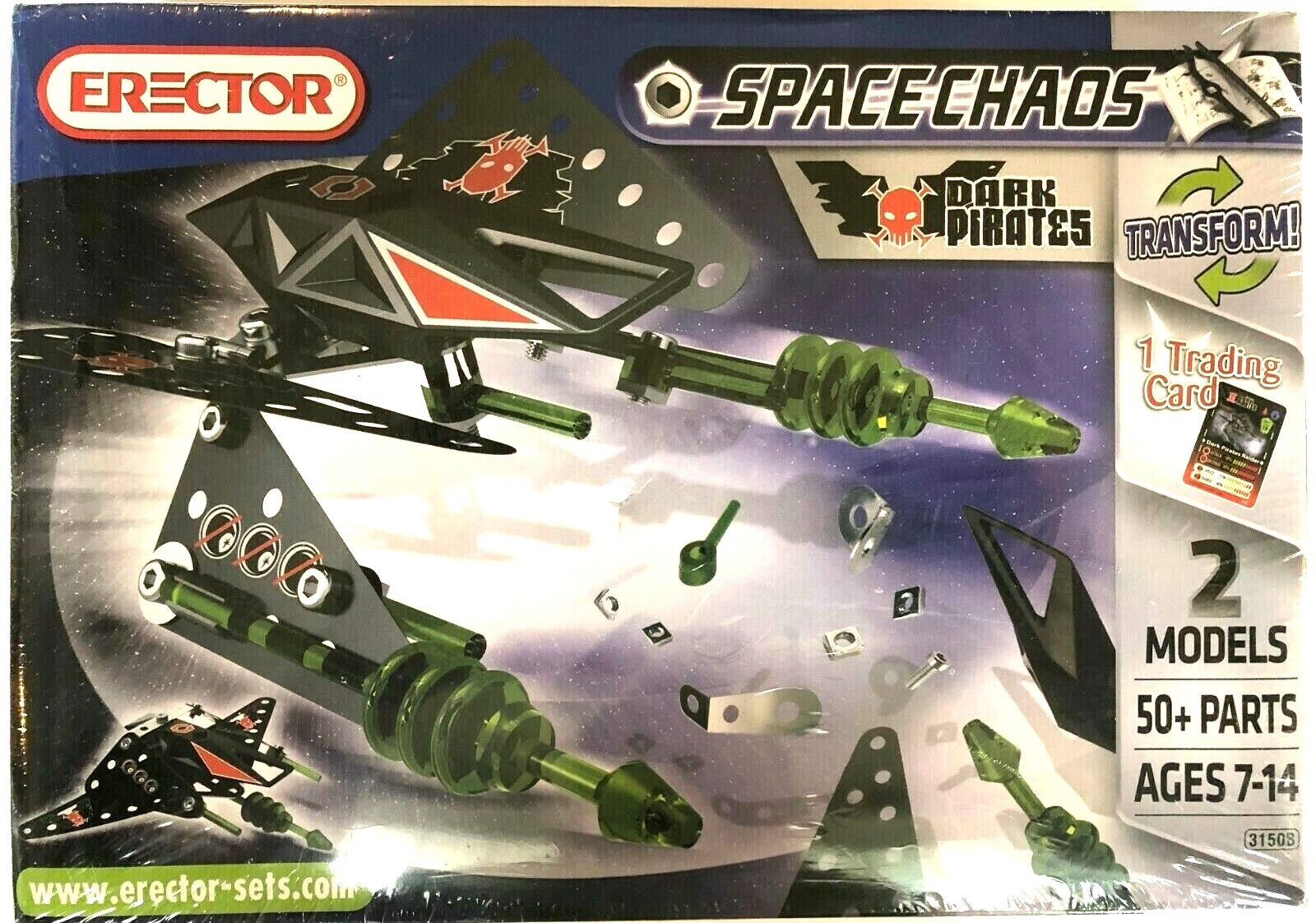 Erector - Space Chaos - Dark Pirates Set 3150B BRAND NEW | eBay