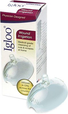 Igloo Wound Irrigation Shield Recommended PSI Water Stream Portable ...
