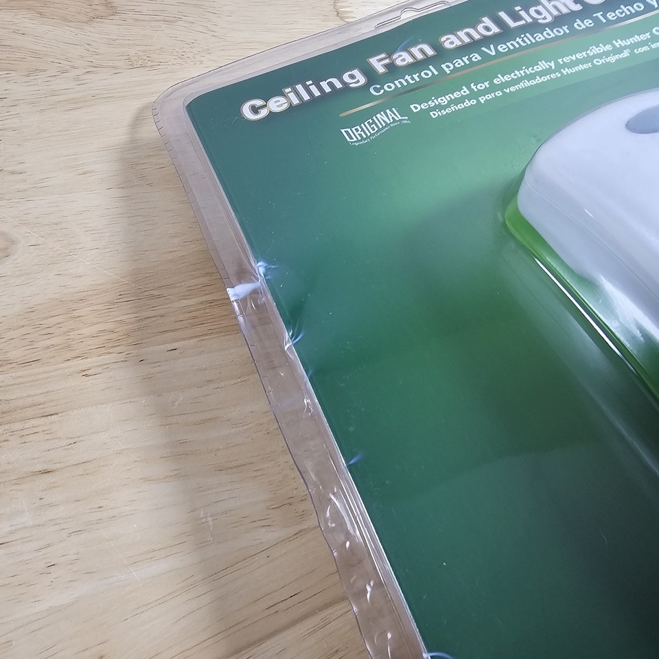 Hunter 27187 Original Ceiling Fan Light/Fan Remote Control New & Sealed ...