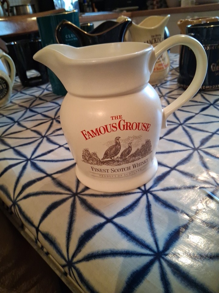 The Famous Grouse Whisky Water Jug | eBay UK