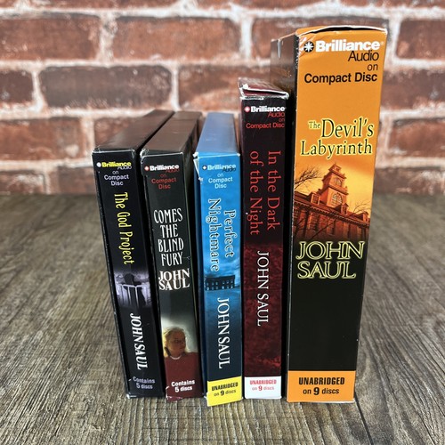 Lot of 5 AudioBooks CD by John Saul - Audiobook - Compact Disc | eBay