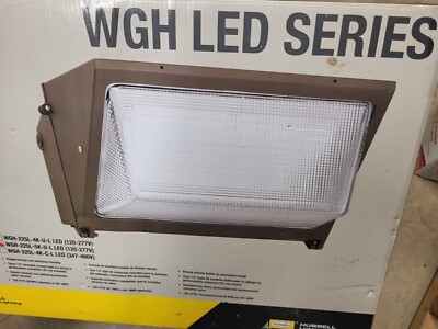 Hubbell LED Wall Pack Light Fixture (Flood Light) | eBay