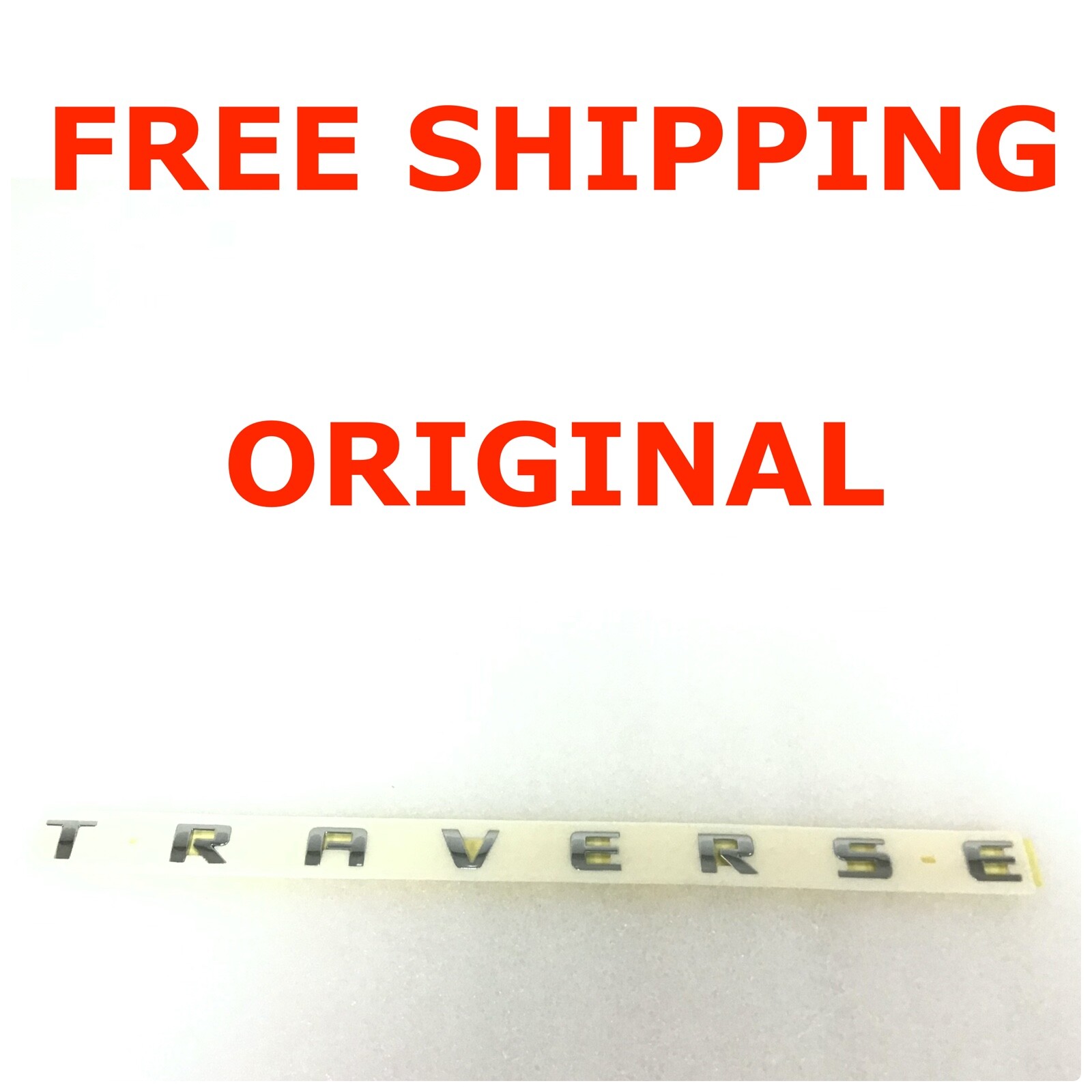 2018 2019 2020 Chevrolet Traverse front side door CHROME emblem badge ...