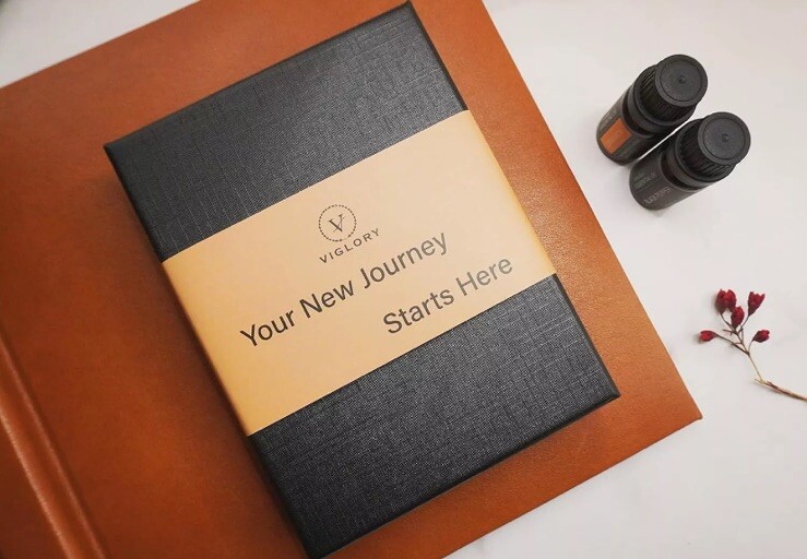 VIGLORY Quit Smoking Inhaler Stick Essential Oil Wooden Personal ...