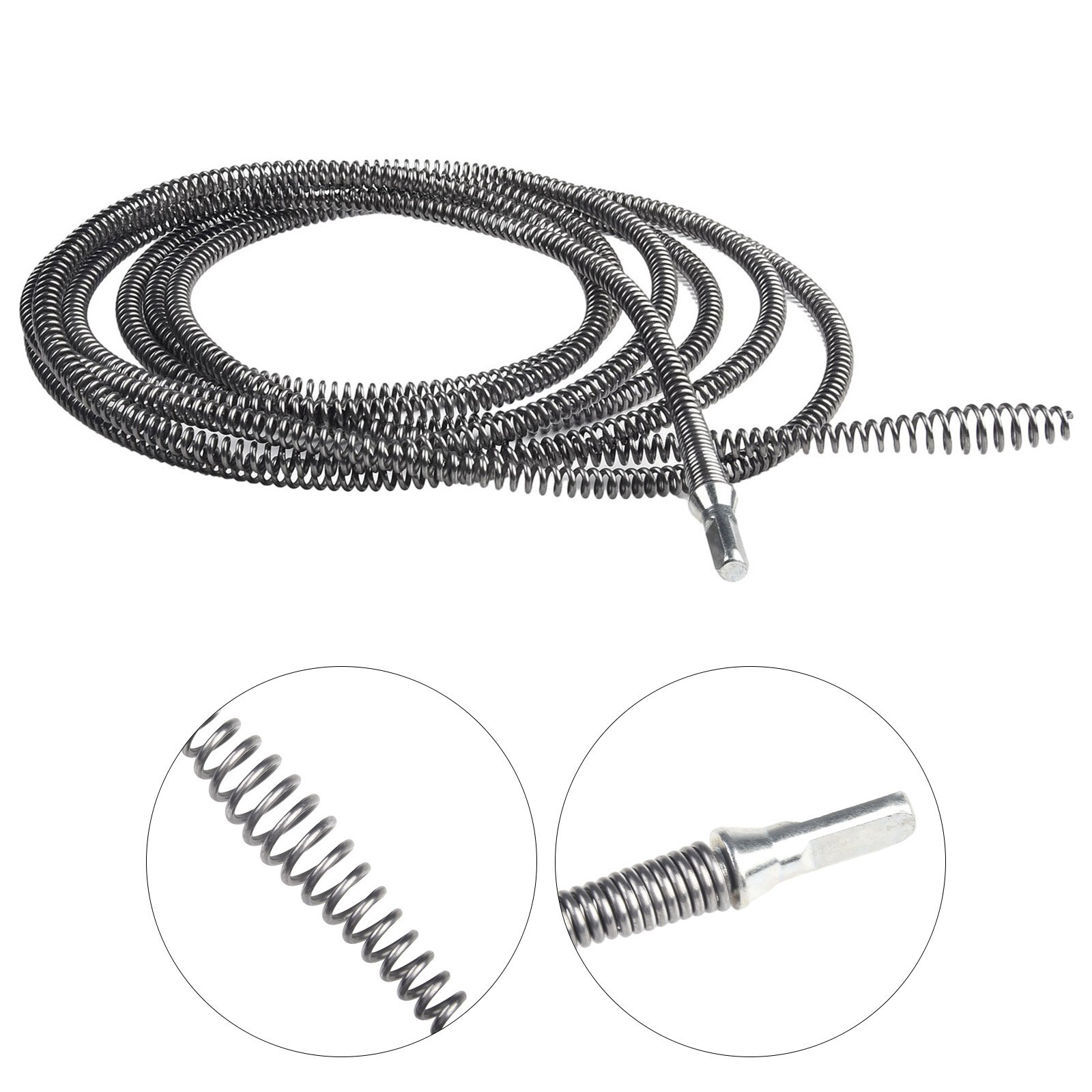 5 Meter Electric Drill Drain Dredging Spring Sink Cleaner Sewer ...