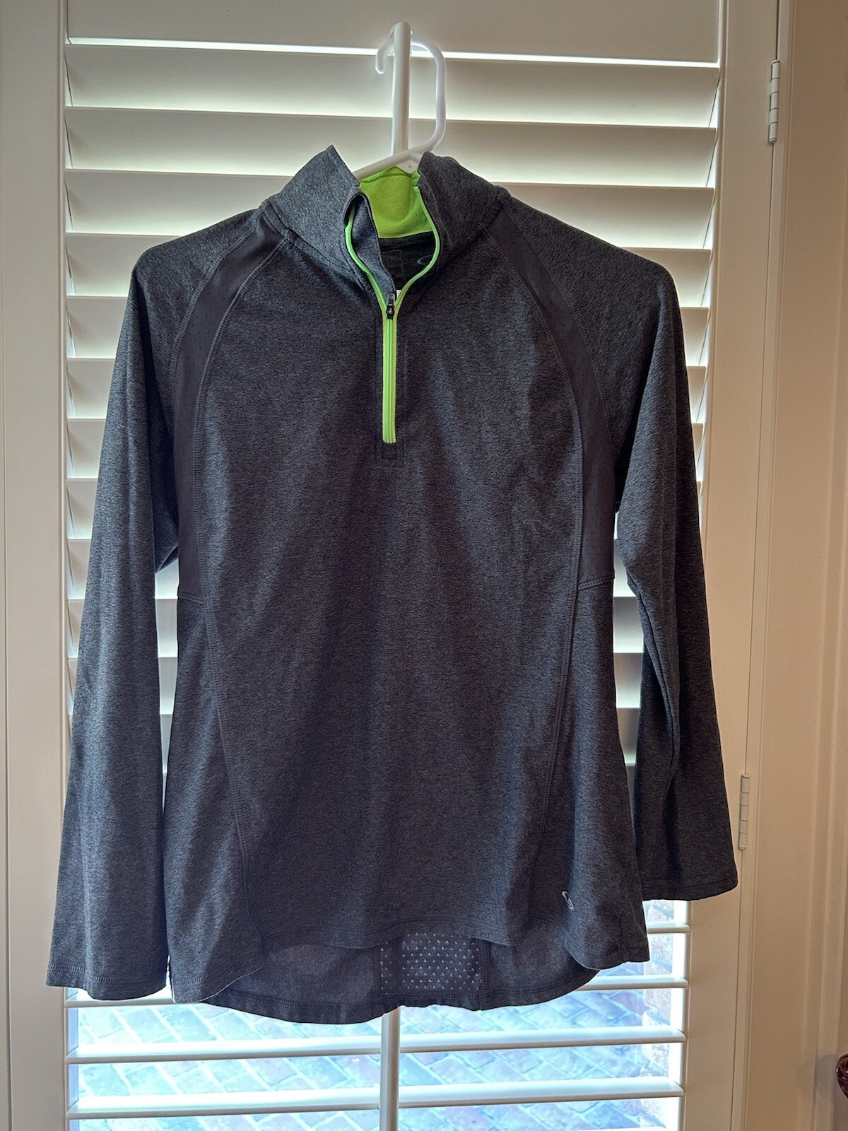 Women’s Champion Dri-Fit Pullover 1/4 Zip Size Small Gray | eBay