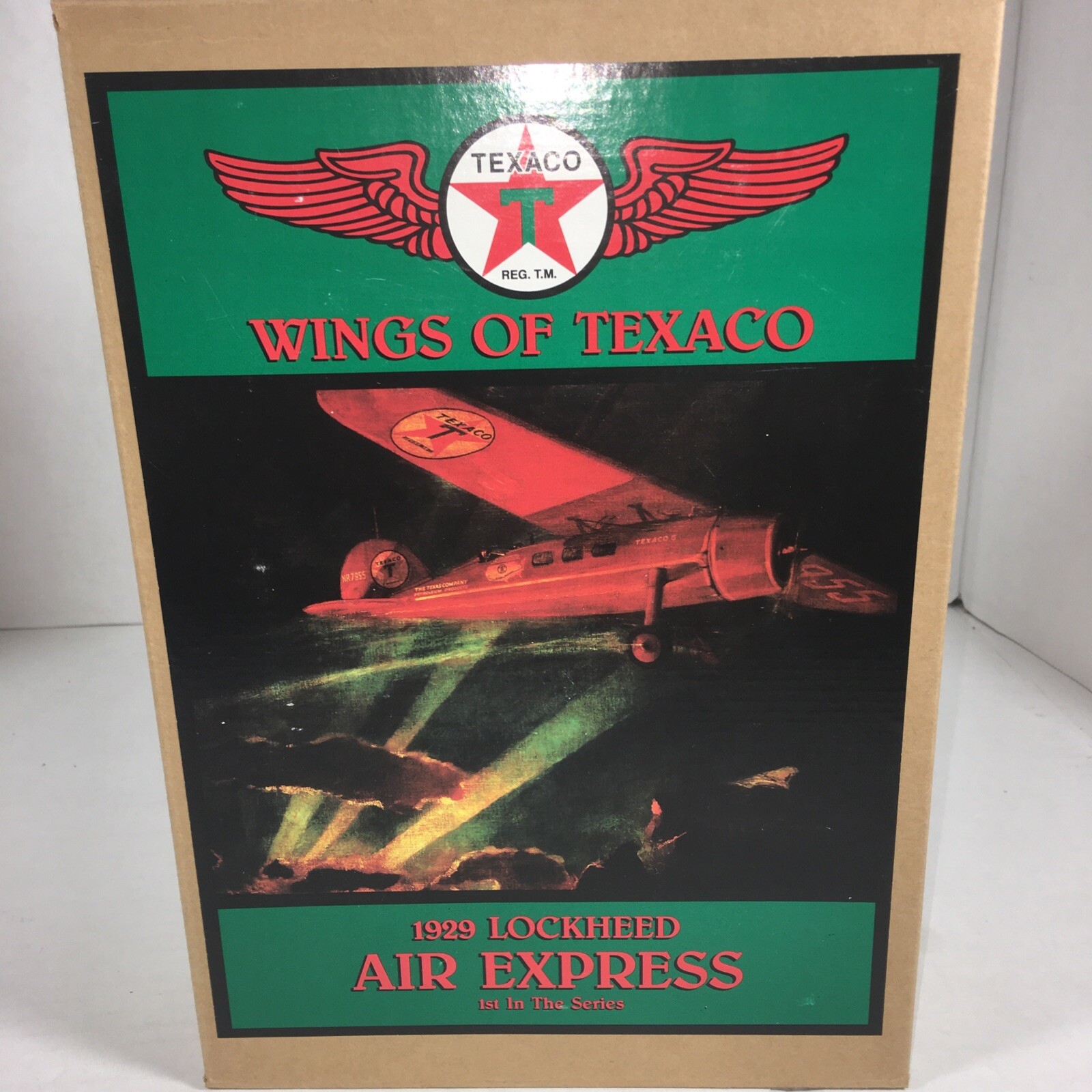Wings of Texaco Airplane 1st in Series 1929 Lockheed Air Express New in ...