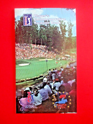 vtg - KEMPER OPEN - Player's Yardage Book Guide - TPC at Avenel - PGA ...