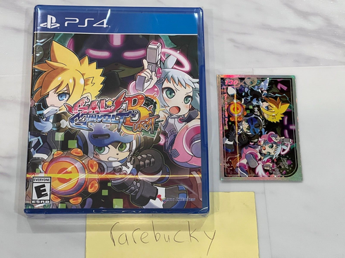 Gal Gunvolt Burst (PS4 Playstation 4) NEW SEALED W/CARD, MINT LRG #360 ...