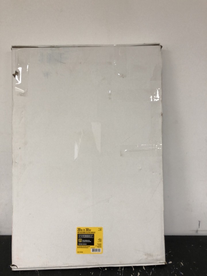 Everbilt E190RF20X30 20 in. x 30 in. Steel Return Air Filter Grille in ...