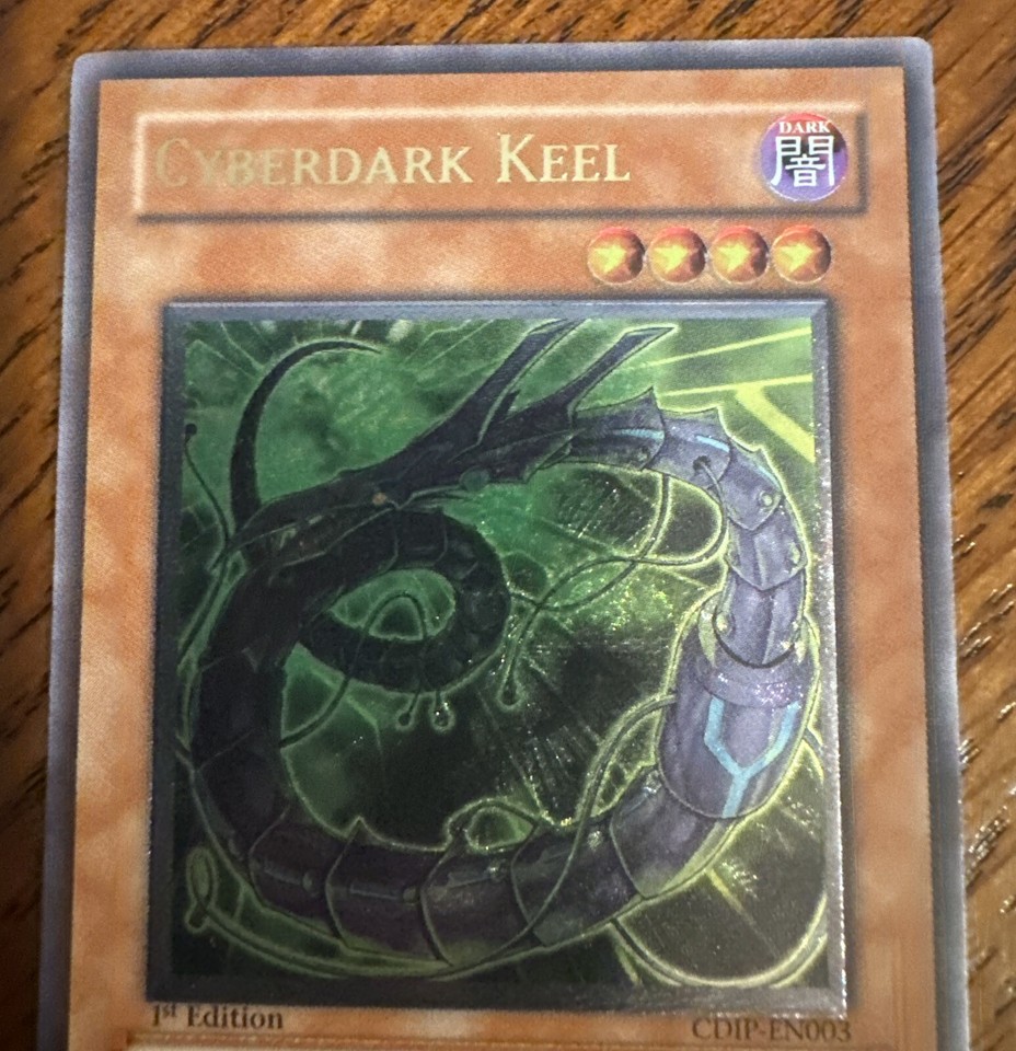 Yugioh Cyberdark Keel CDIP-EN003 Ultimate Rare 1st Edition VLP | eBay