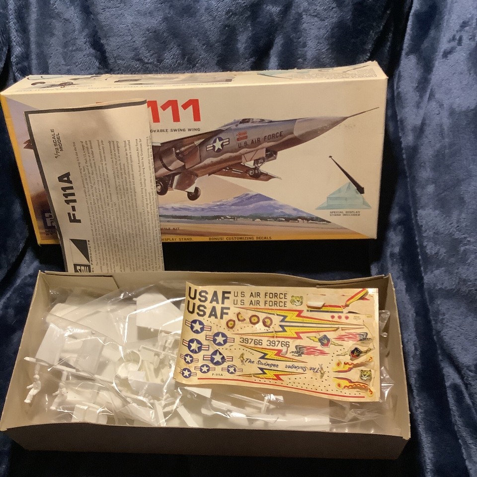 mpc F-111 Fighter Bomber model kit Old | eBay