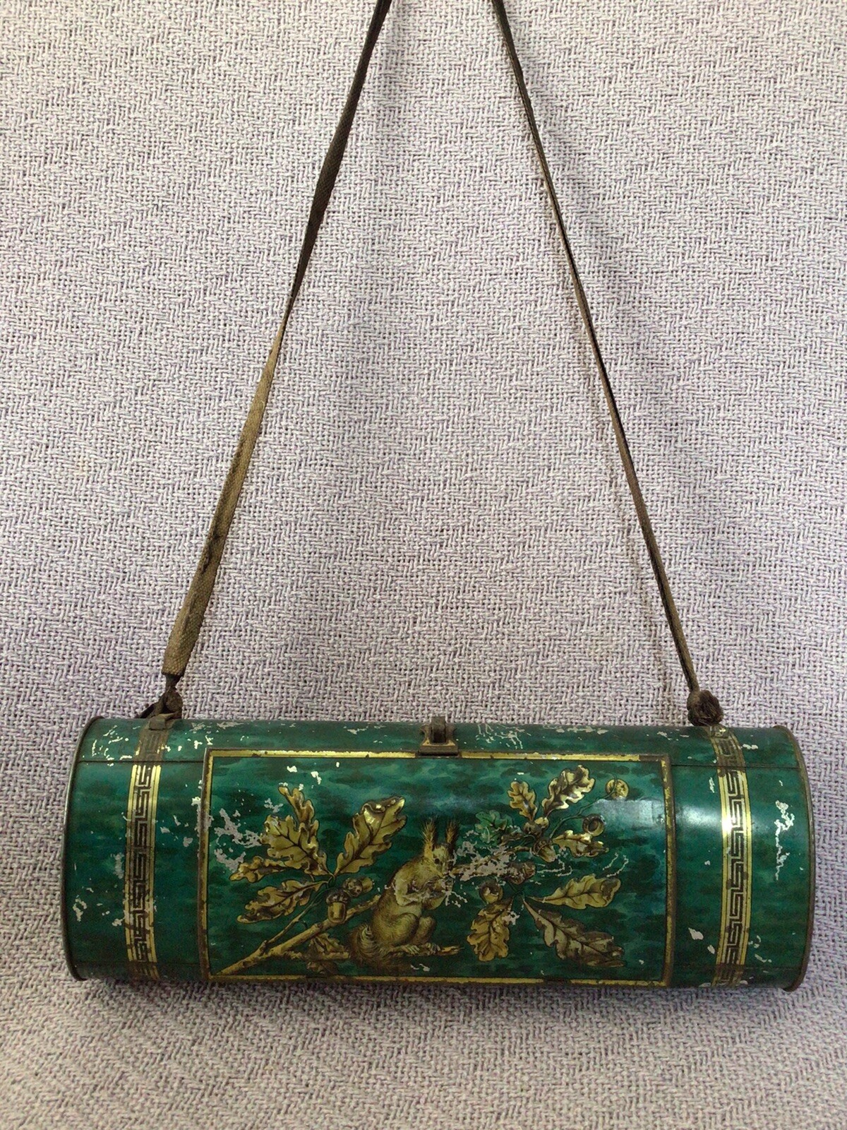 Antique 19th c. German TIN BOTANICAL VASCULUM BOX Specimen Collecting ...