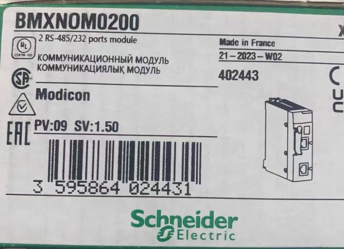 SCHNEIDER MODICON BMXNOM0200 FREE EXPEDITED SHIPPING #H | eBay