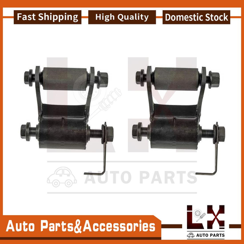 Rear Leaf Spring Shackle Kit LR RR 2X SET for 00-03 F250 F350 F450 F550 ...