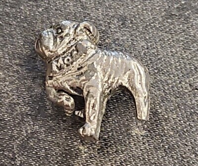 VTG Silver Toned Lapel Hat Pinback Mack Truck Bulldog Pin | eBay