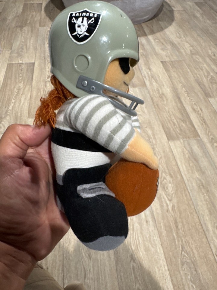 Vintage 1983 Tudor Games Huddles Oakland Raiders Plush 9" NFL Mascot ...