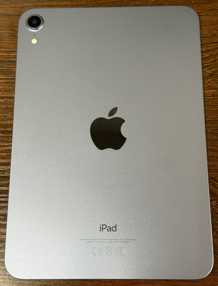 Apple iPad Mini 6th Gen - 64GB Purple Wi-Fi - Excellent Cond - 90% Batt ...