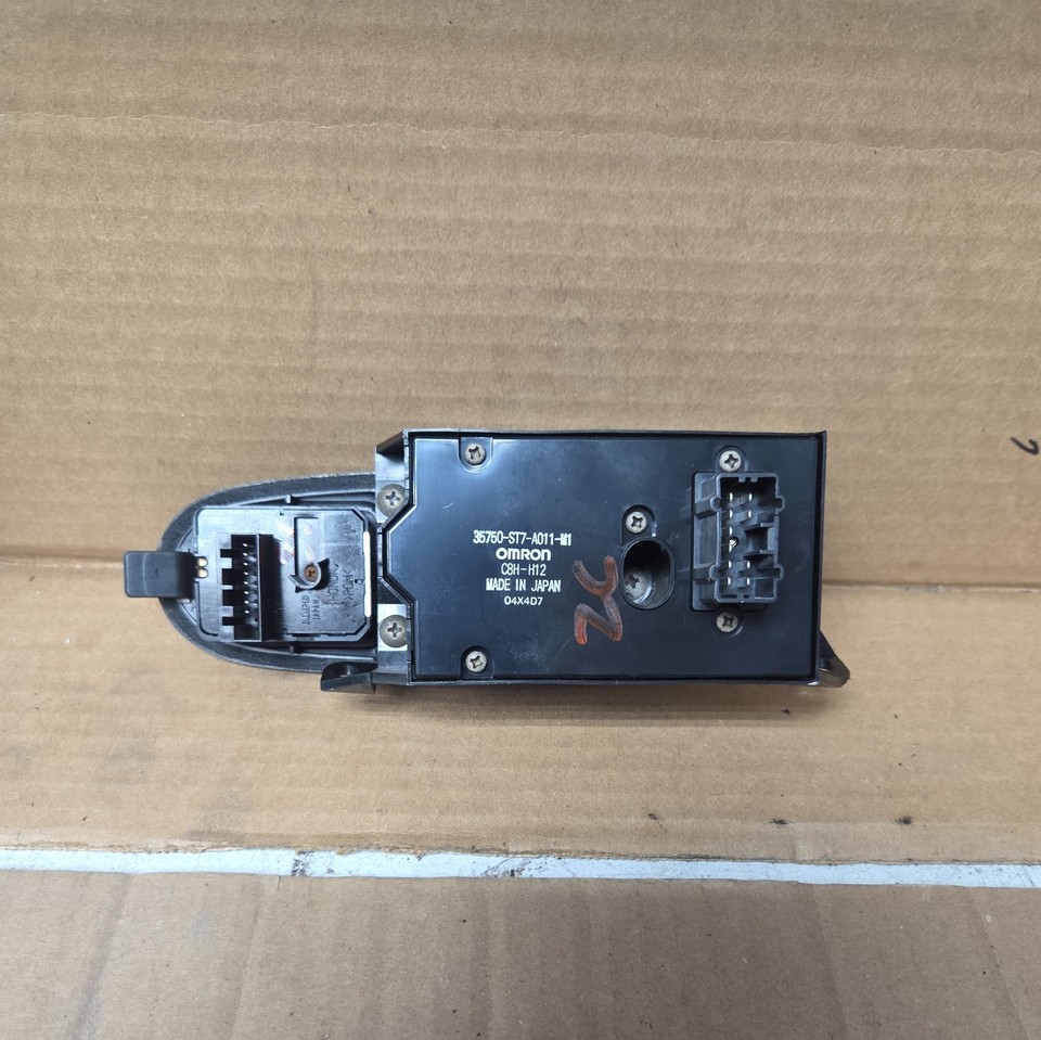 94-01 ACURA INTEGRA DRIVER MASTER POWER WINDOW SWITCH 2 DOOR Coupe 95 ...