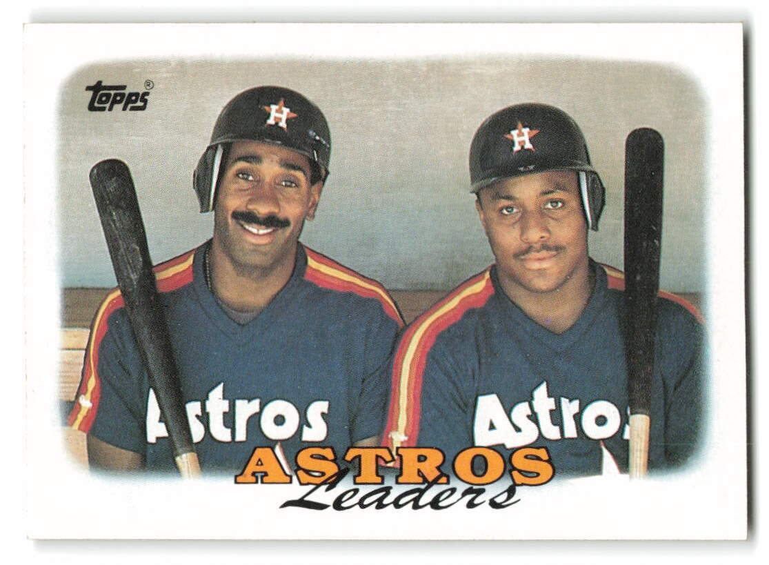 Astros Leaders TL 1988 Topps BASEBALL #291 Houston Astros | eBay