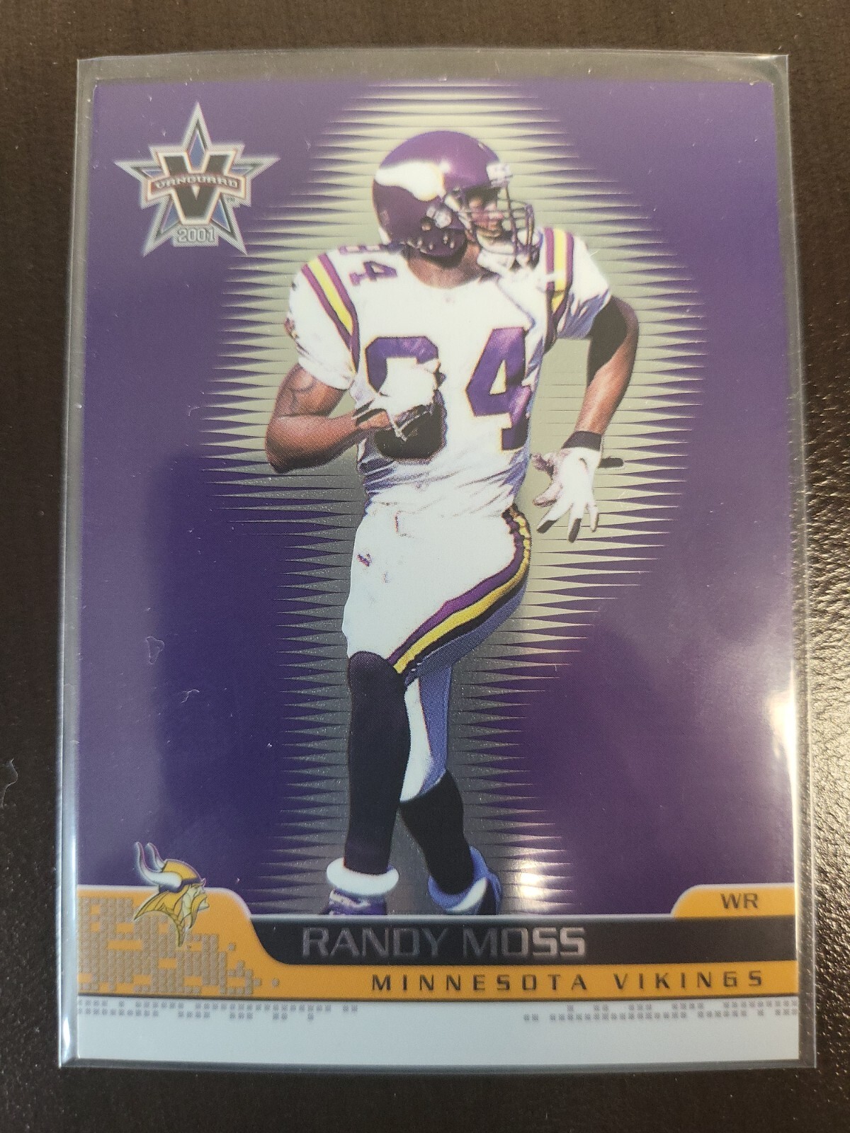 2001 Pacific Vanguard Randy Moss card #53 | eBay