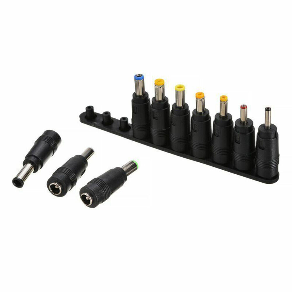 96W 34Sizes Heads Adapter Universal AC DC Power Supply Charger Multi ...