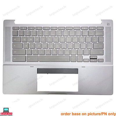 HP Chromebook Pro C640 C645 TPN-Q240 M35769-001 US keyboard palmrest ...