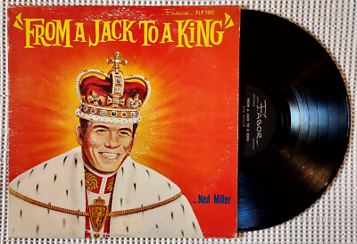 NED MILLER From Jack To King Orig '63 FABOR Rare DG Mono Country Vinyl ...